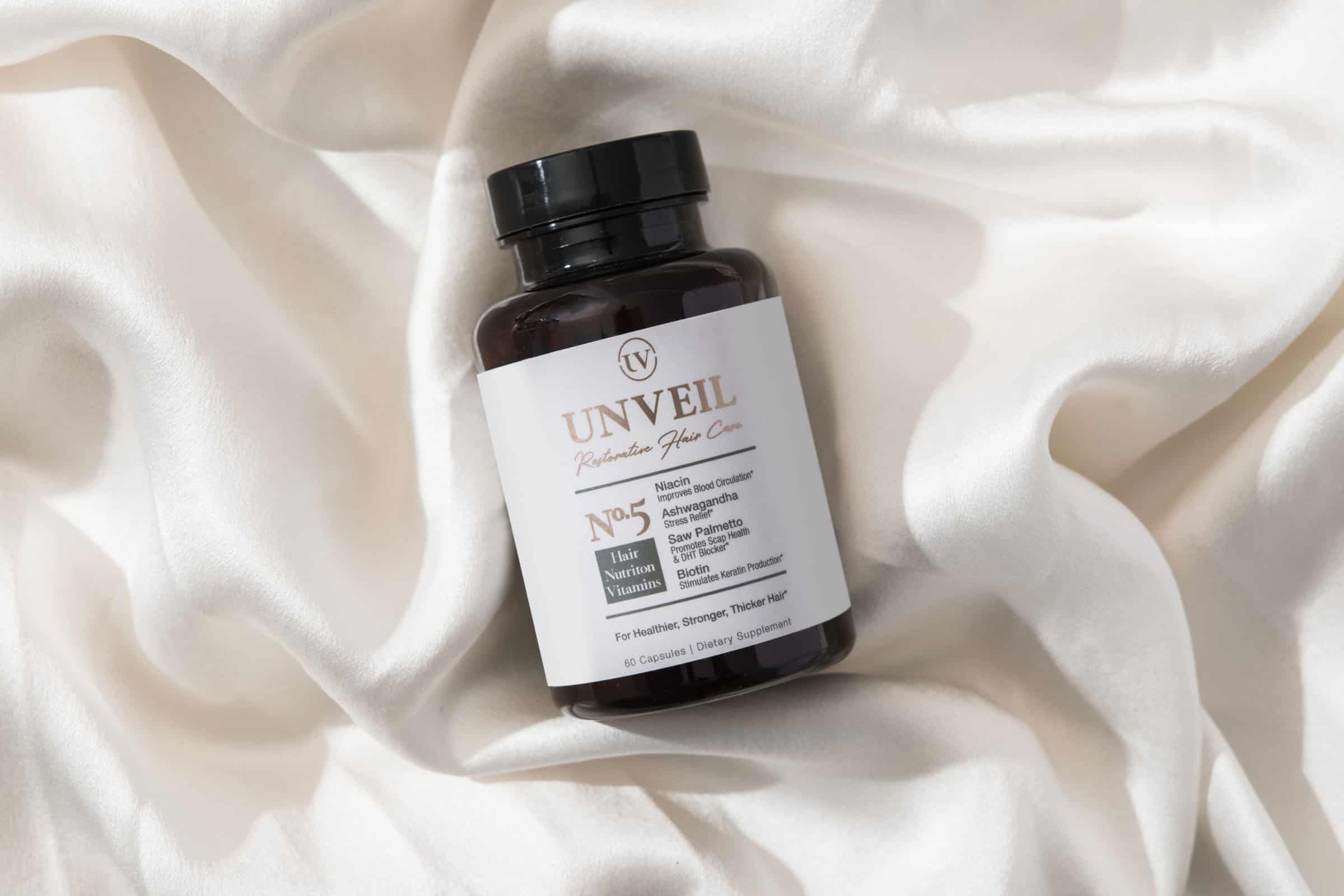 Unveil No.5 Hair/Skin Nutrition Vitamins - Strut Hair Solutions Wig Store